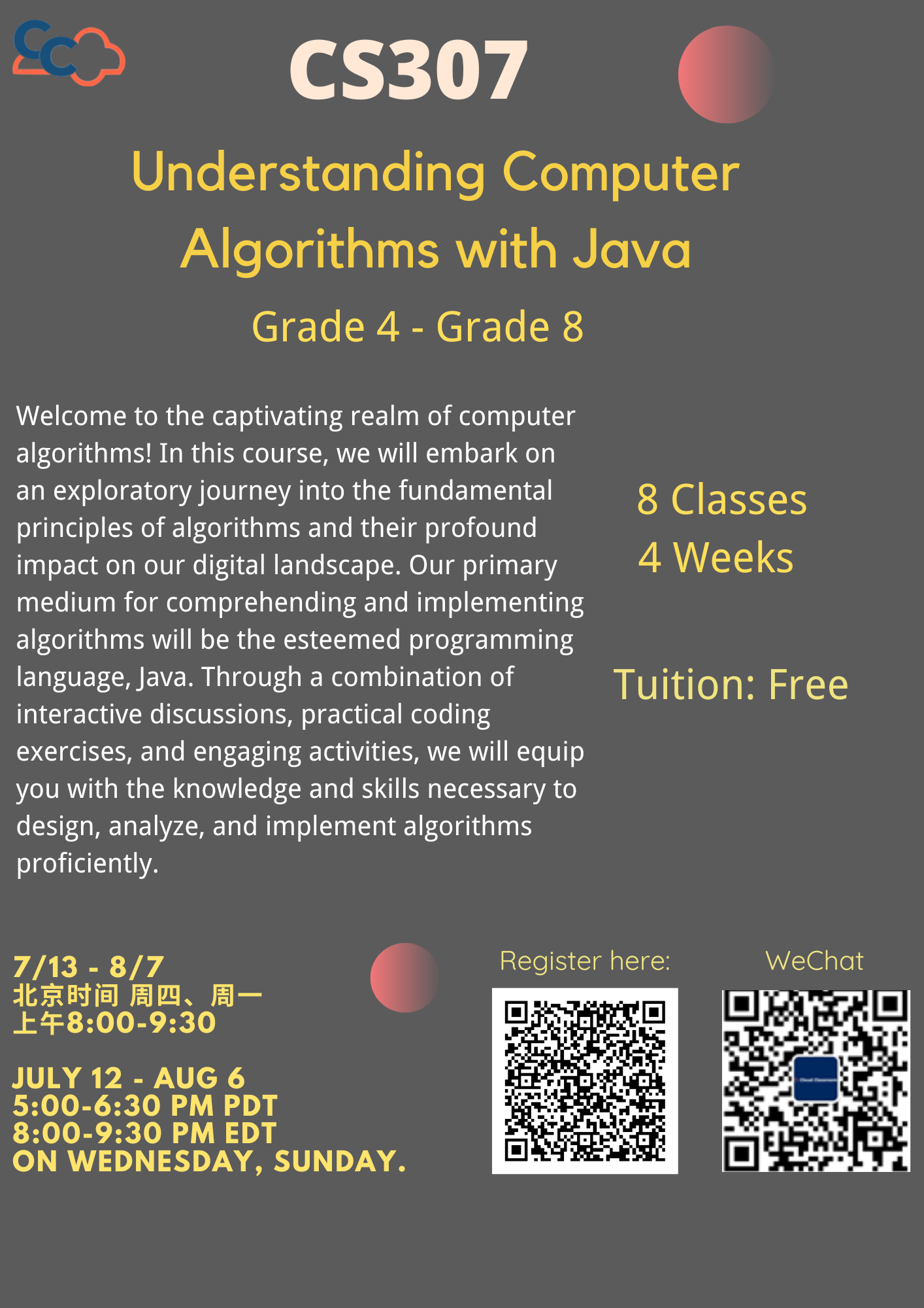 CS307 - Algorithm with Java - Academy - Webflow HTML Website Template